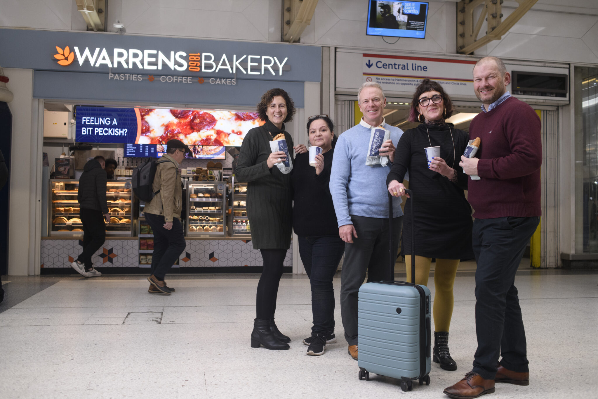 Cornwall’s oldest pasty maker has rolled into the station!